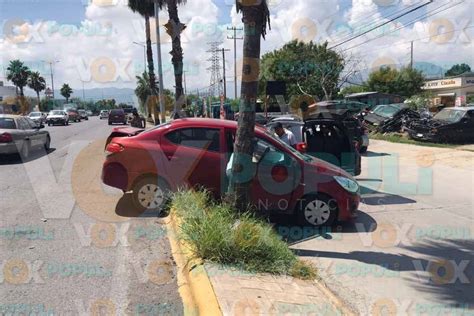 Dama Cruza Sin Precaución Y Provoca Accidente En Victoria