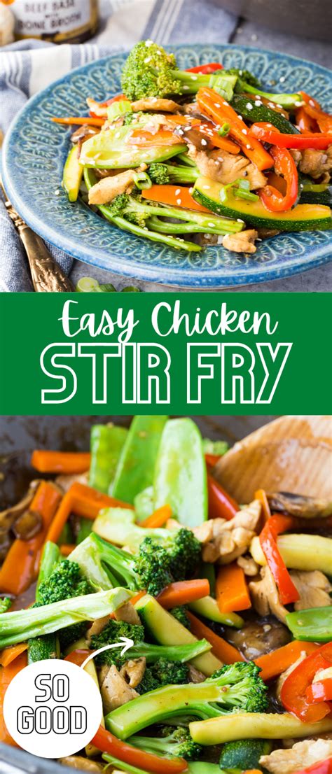 Easy Chicken Stir Fry Easy Peasy Meals