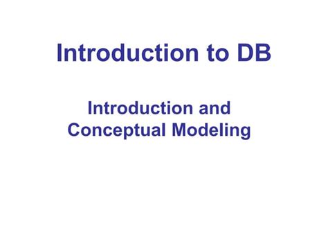 Database Conceptsppt Databases Computer Software And Applications