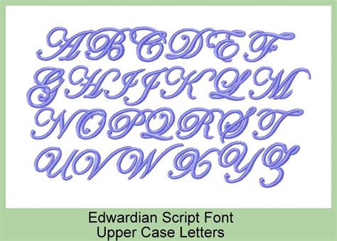 Edwardian Script Font Edwardian Script Font Free Script Fonts Lettering