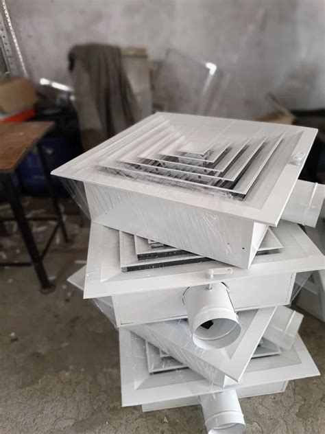 Powder Coated Modular Ceiling Diffusers Shape Square At ₹ 1050 Piece