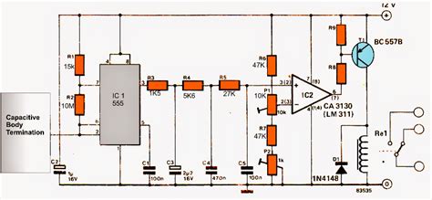 Capacitive Touch Sensor Circuit ~ Electronic Circuit Projects