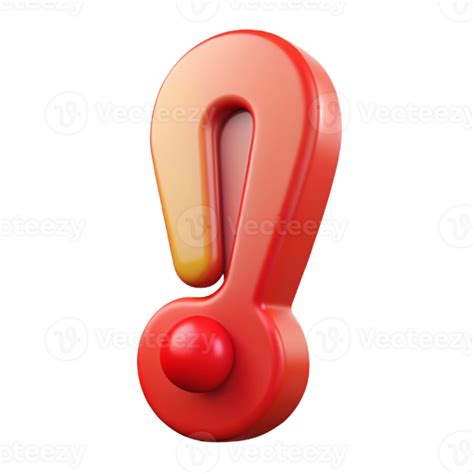 Signature Geometric Clean Lines Scalable Exclamation Mark With Single Weight Stroke With