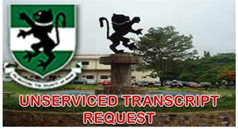 Unserviced Transcript Request University Of Nigeria Nsukka