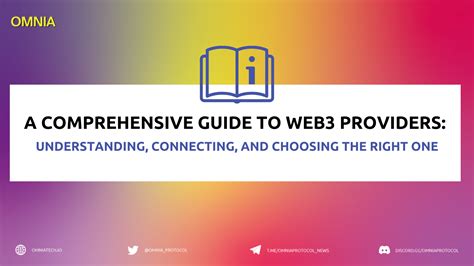 Web3 Provider A Comprehensive Guide To Understanding And Connecting