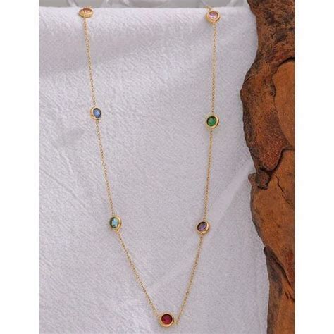 Just Lil Things Artificial Gold Necklace Jltn0677 अर्टिफिशियल नेकलैस