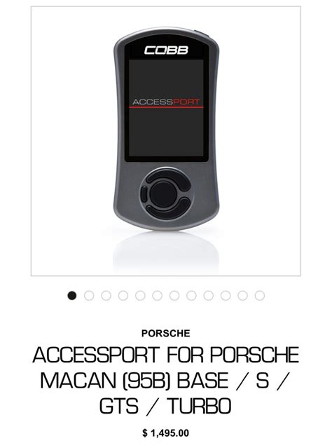 【美國原裝】cobb Accessport V3 刷電腦 內寫 Ecu 1 2 階 Porsche Macan 蝦皮購物