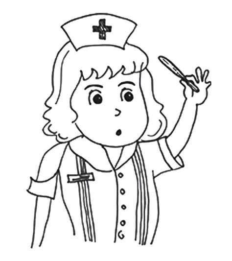 Nurse Pictures To Color