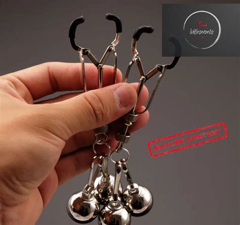 Nipple Clamp Sex Clothespins On The Chest Breast Bondage Steel Nipples On The Chest On Nipples
