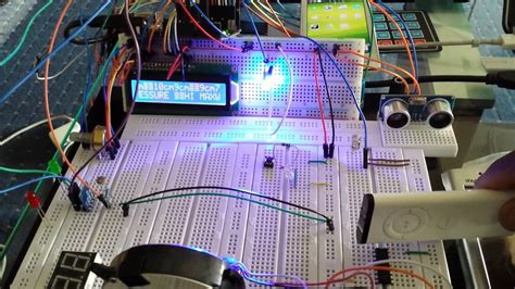 Arduino LCD LED Ultraschallsensor Tutorial YouTube