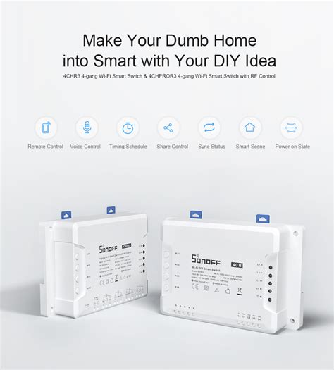 Sonoff 4ch R3 Wi Fi Switch Isp Home