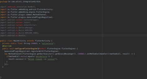 Cannot Import Any Android Packges In Flutter Project Stack Overflow