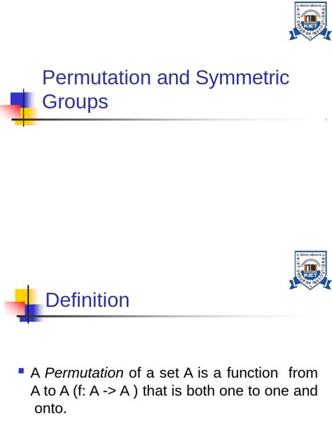 permutation symmetric group and group homomorphism pdf permutation