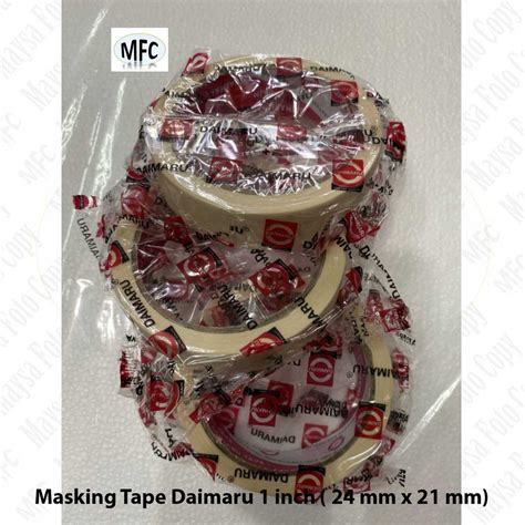 Jual Masking Tape Daimaru 1 Inch Shopee Indonesia