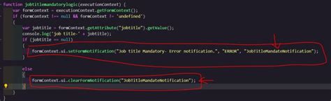 Back To Basics 43 Clear Form Notifications With Webresource In