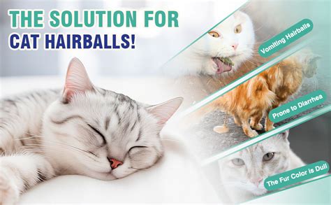 Cat Hairball Remedy Treats 150 Soft Chews Cat Hair Ball Treatment