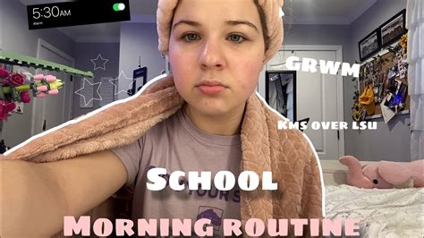 Grwm School Morning Routine Youtube