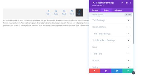 Divi Plugin Highlight Divi Supertabs