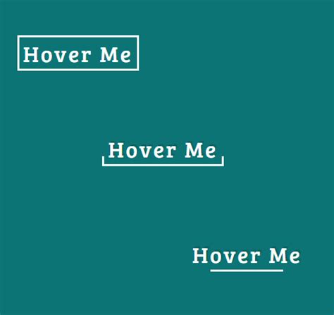 Css Link Hover Effects And Styles With Examples
