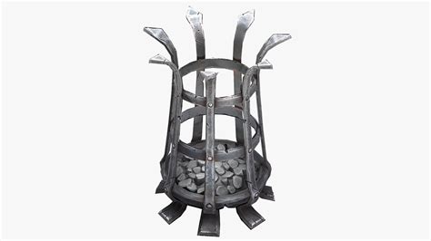 Medieval Brazier Flippednormals