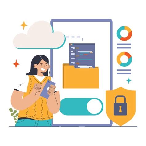 Open Source Software With Code Available For Use Vector Image