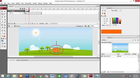 Animasi Frame By Frame Tutorial Flash CS Profesional ZProject