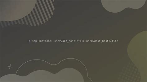 How To Use The Scp Command To Securely Transfer Files