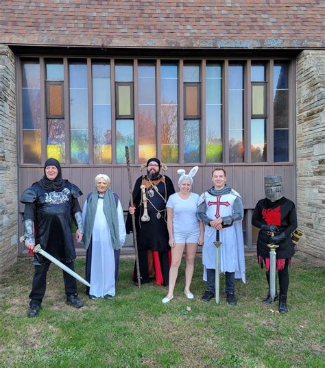 Monty Python Holy Grail Cosplay Group Rmontypython