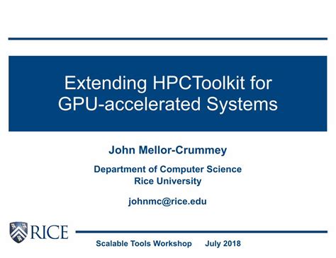 Pdf Extending Hpctoolkit For Gpu Accelerated Systems Dokumentips