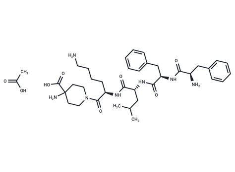 Difelikefalin Acetate 1024828 77 0 Free Base 醋酸地克法林 Opioid Receptor Targetmol