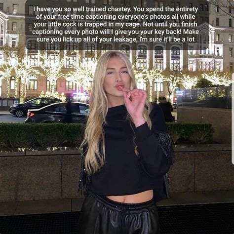 Locked In Chastity Until I Caption Every Pic Sent To Me See Comments