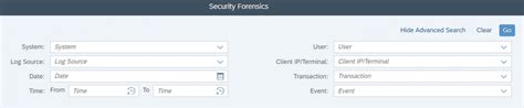 Security Forensics With SAP Solution Manager Layer Seven Security