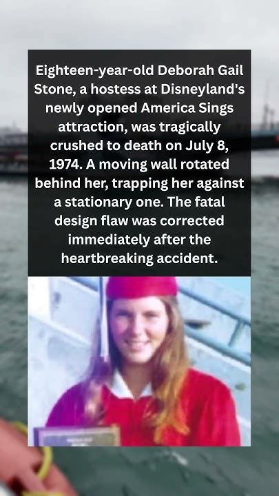 Eighteen Year Old Deborah Gail Stone A Hostess At Disneylands Youtube