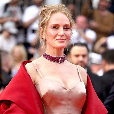 Uma Thurman And Ethan Hawkes Son Levon Makes Rare Cannes Appearance