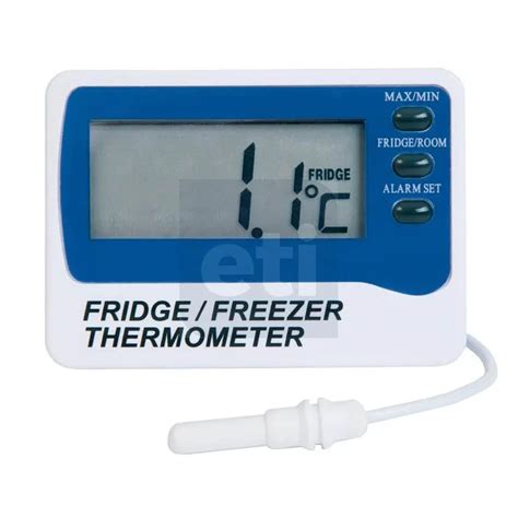Digital Fridge Thermometer With Ukas Calibration Certificate Durrell