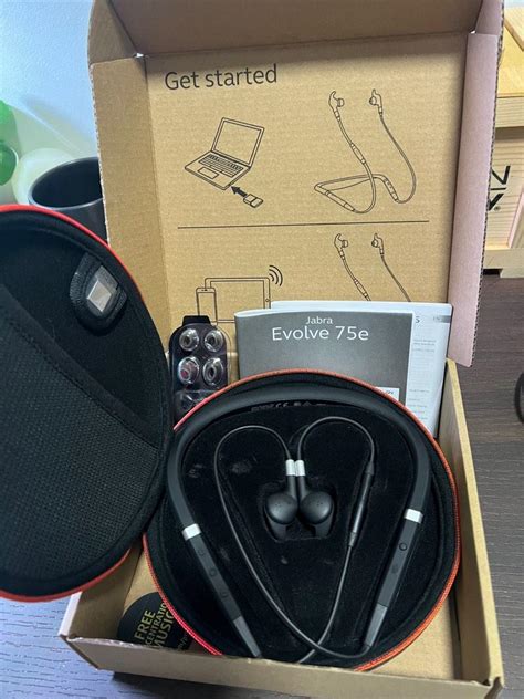 Jabra Evolve E Audio Earphones On Carousell