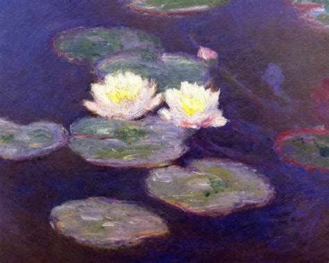 壁纸12801024印象派画家 壁纸 莫奈油画壁纸 睡莲 Water Lilies 1600 1200壁纸 莫奈 Claude Monet