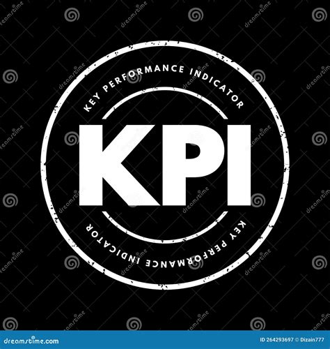 Kpi Key Performance Indicator Type Of Performance Measurement Evaluate The Success Of An