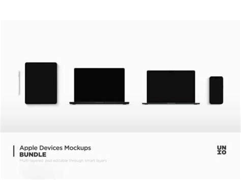 Simple Apple Devices Mockups Freebiesbug