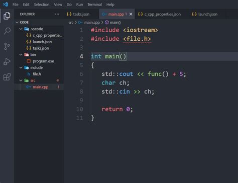 Как создать новый проект в Vs Code