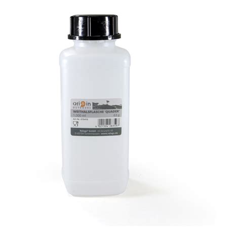 Origin Outdoors Weithalsflasche Quader 1000 Ml Hals Ø 50 Mm