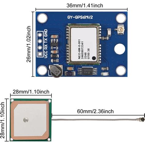 GY NEO M M M New Neo M GPS GPS Module Neo Mv With Large Eeprom Mwc Apm Arduino Remote