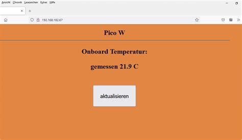 Pico W Wlan An Bord