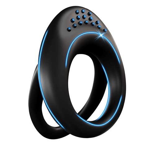 Shyyy Duel Ring Sex Toy For Men Ultra Soft Silicone Stimulator For