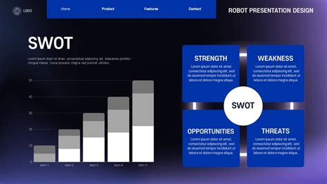 인공지능 Ppt 템플릿 로봇 공학
