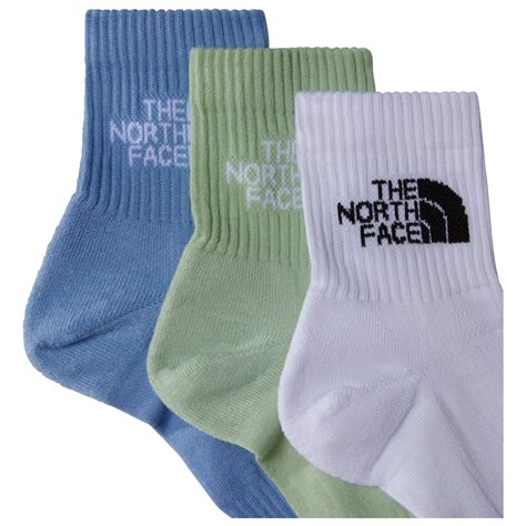 The North Face Multi Sport Cush Quarter Socks 3 Pack Sports Socks