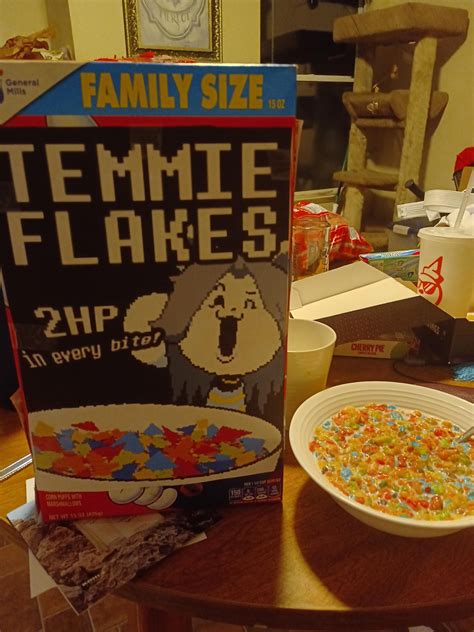 Temmie Flakes R Undertale