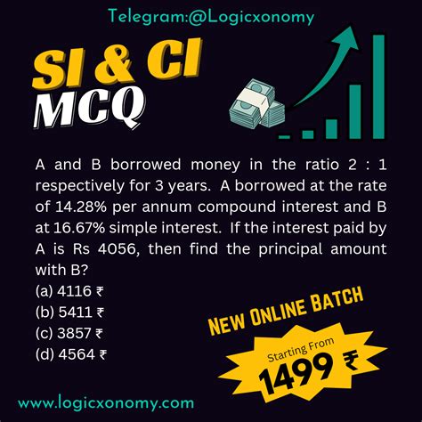 Simple And Compound Interest Mixed Problem Logicxonomy R Rajnikant Mishra