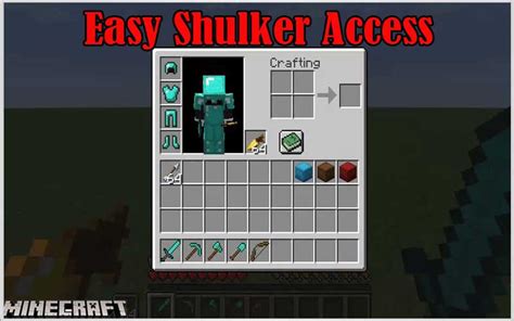 Easy Shulker Access Mod Minecraft PC
