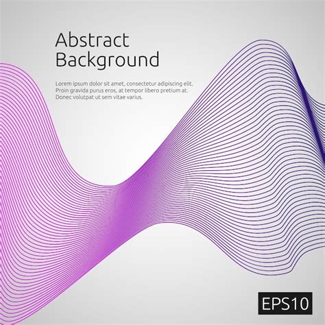 Premium Vector Abstract Line Art Pattern Background